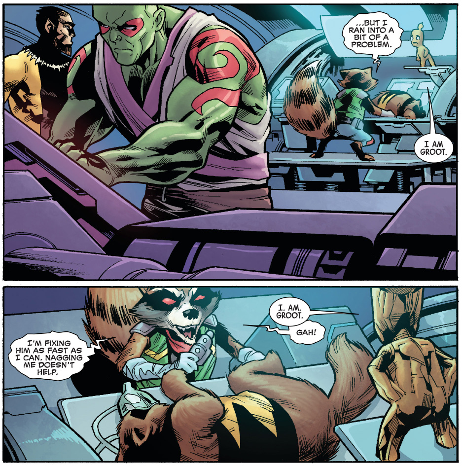 Rocket Raccoon Experiments On Jonathan The Wolverine – Comicnewbies