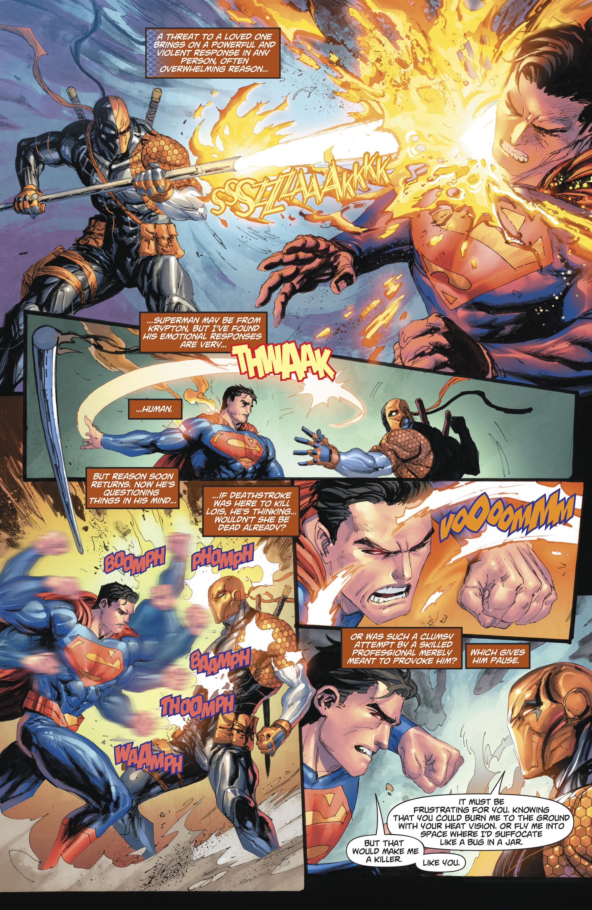 Superman VS Deathstroke (Rebirth) – Comicnewbies