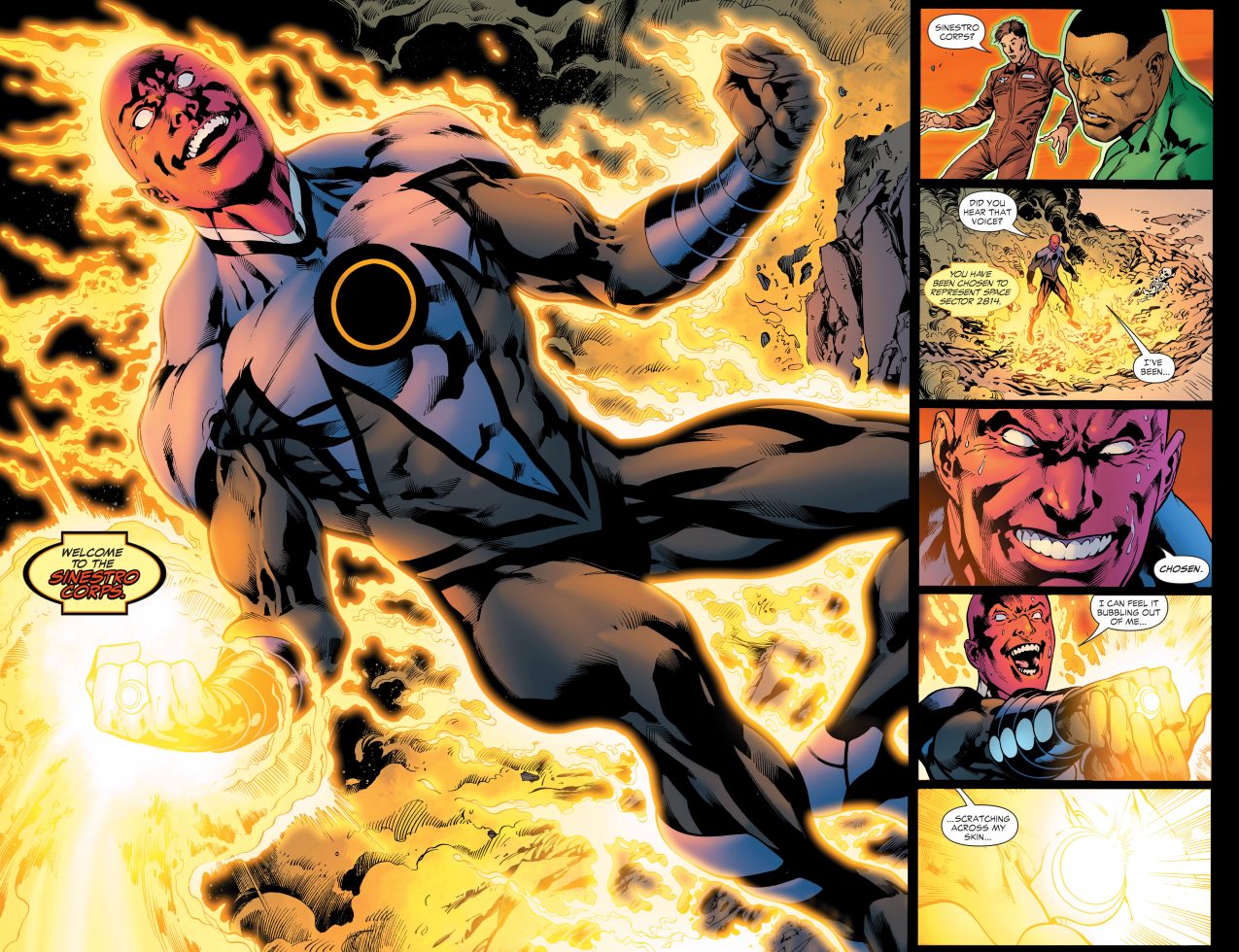 Amon Sur Is Chosen By The Sinestro Corps – Comicnewbies