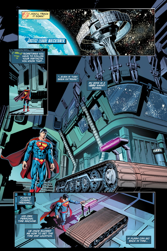 Superman Uses The Cosmic Treadmill (Rebirth) – Comicnewbies