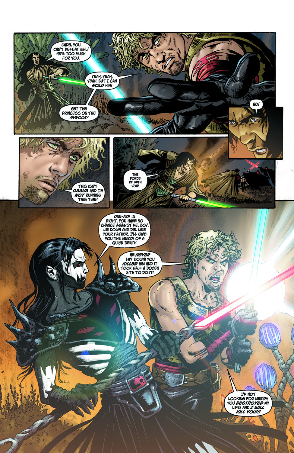 Cade Skywalker VS Darth Nihl – Comicnewbies