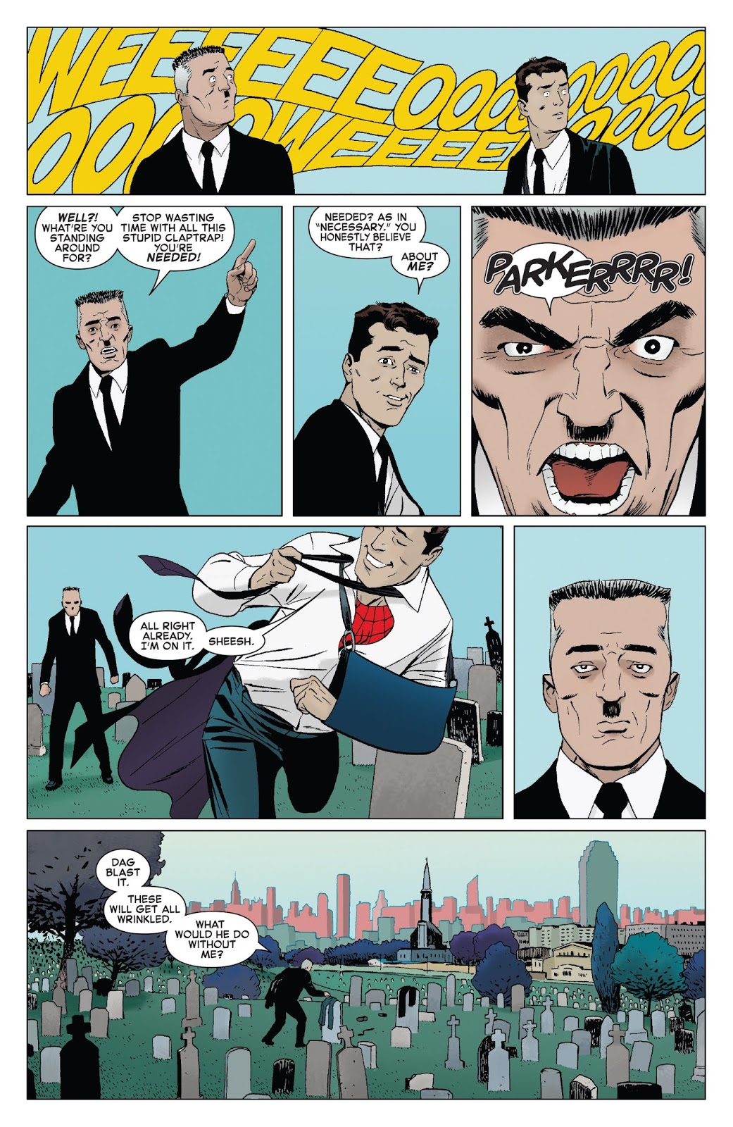 Flash Thompson’s Funeral – Comicnewbies