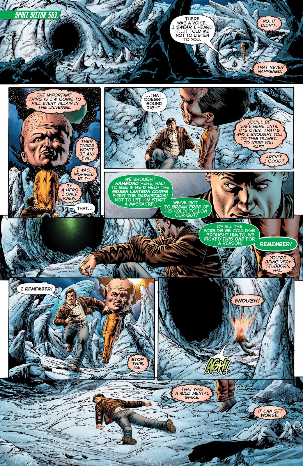 Hal Jordan Beats Hector Hammond’s Mind Control Power – Comicnewbies