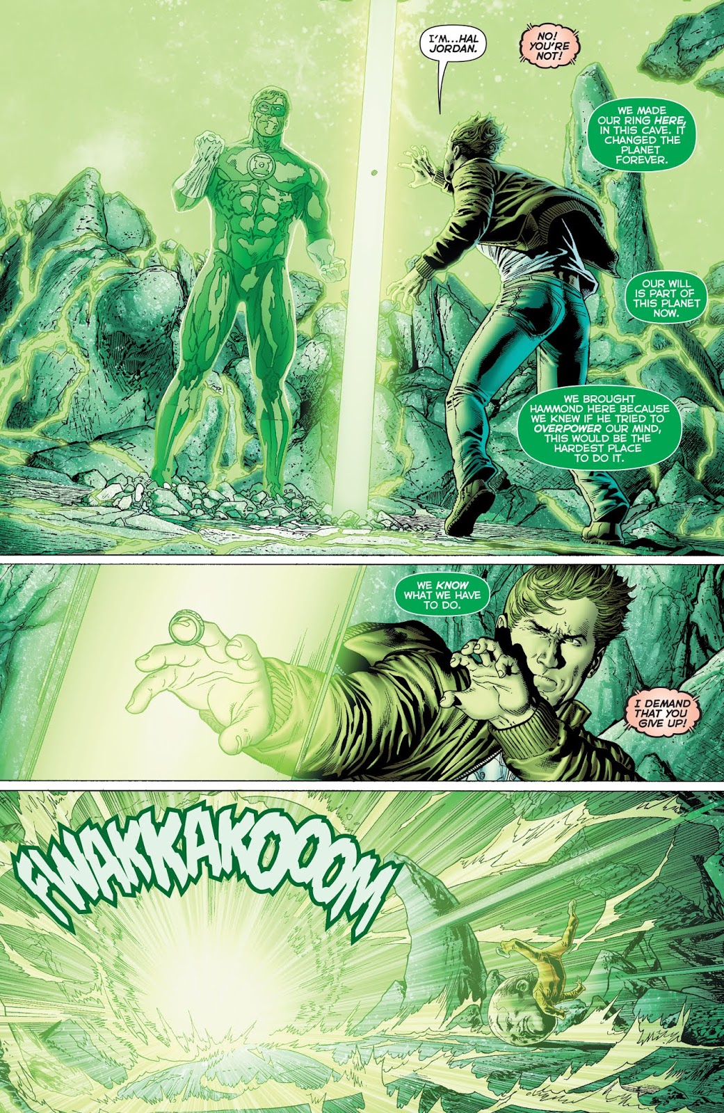 Hal Jordan Beats Hector Hammond’s Mind Control Power – Comicnewbies