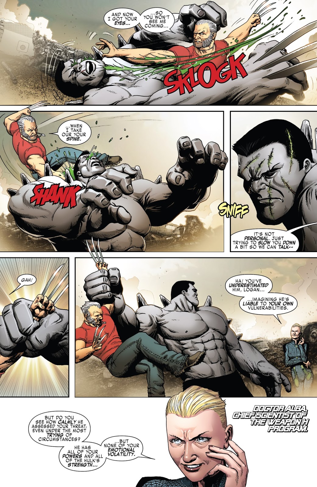 Old Man Logan VS Hulkverine – Comicnewbies