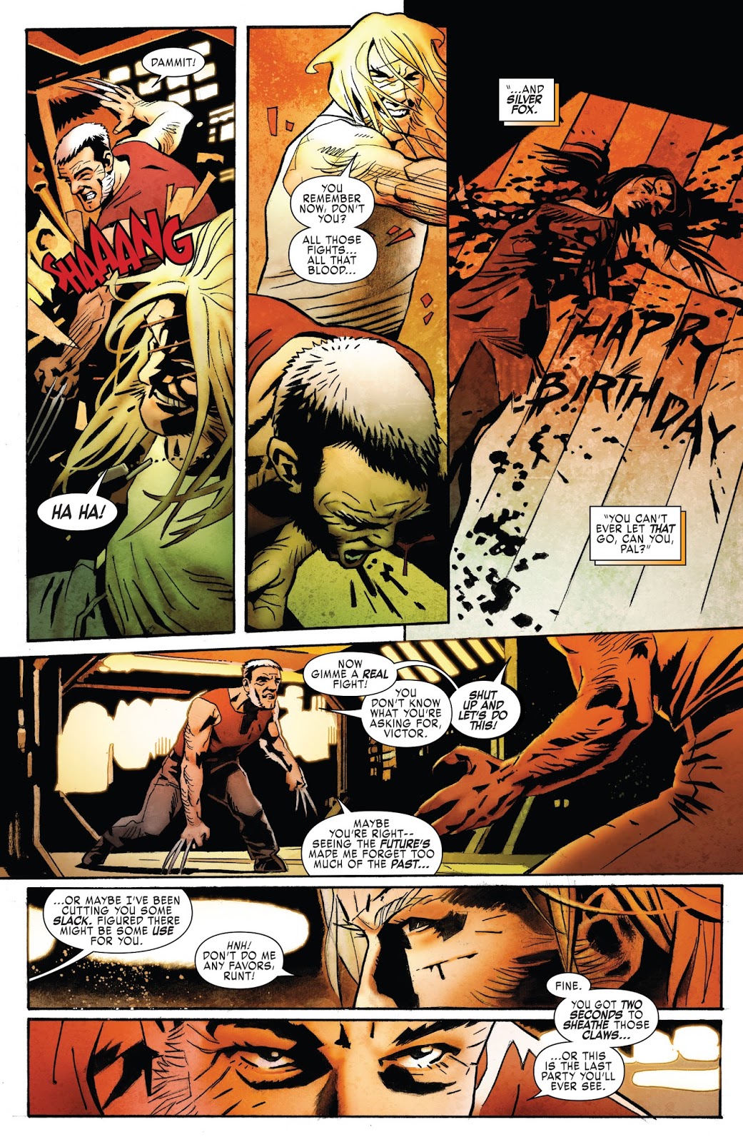 Wolverine And Sabretooth’s Birthday Tradition – Comicnewbies
