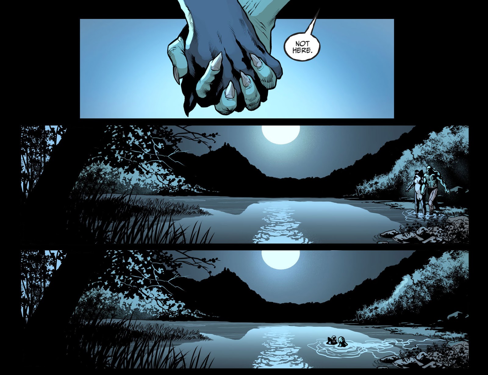 Killer Croc Proposes To Orca (Injustice II) – Comicnewbies