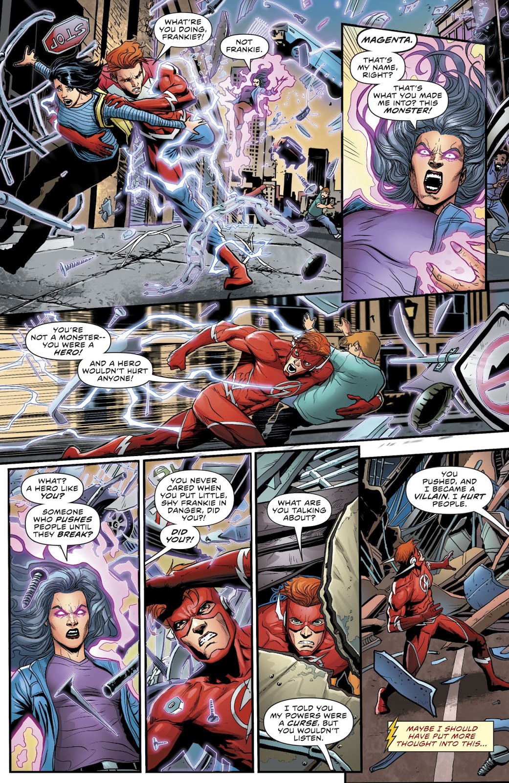 The Flash VS Magenta (The Flash Vol. 5 Annual 1) – Comicnewbies