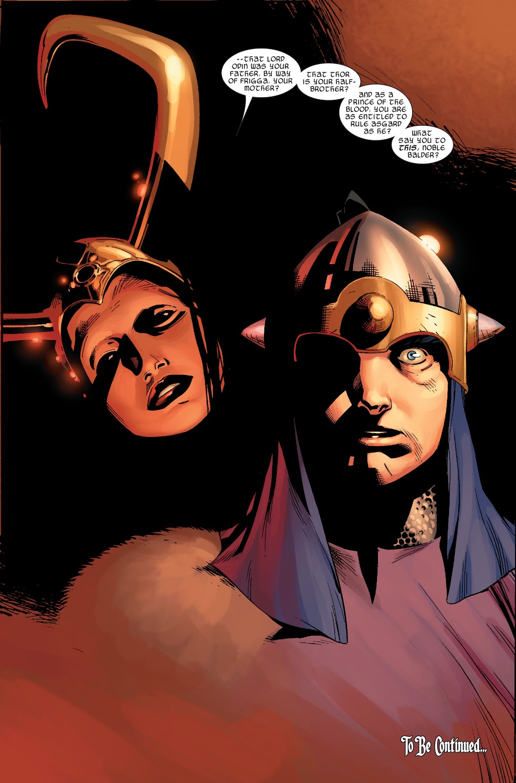 Balder Learns Odin Is His Father – Comicnewbies