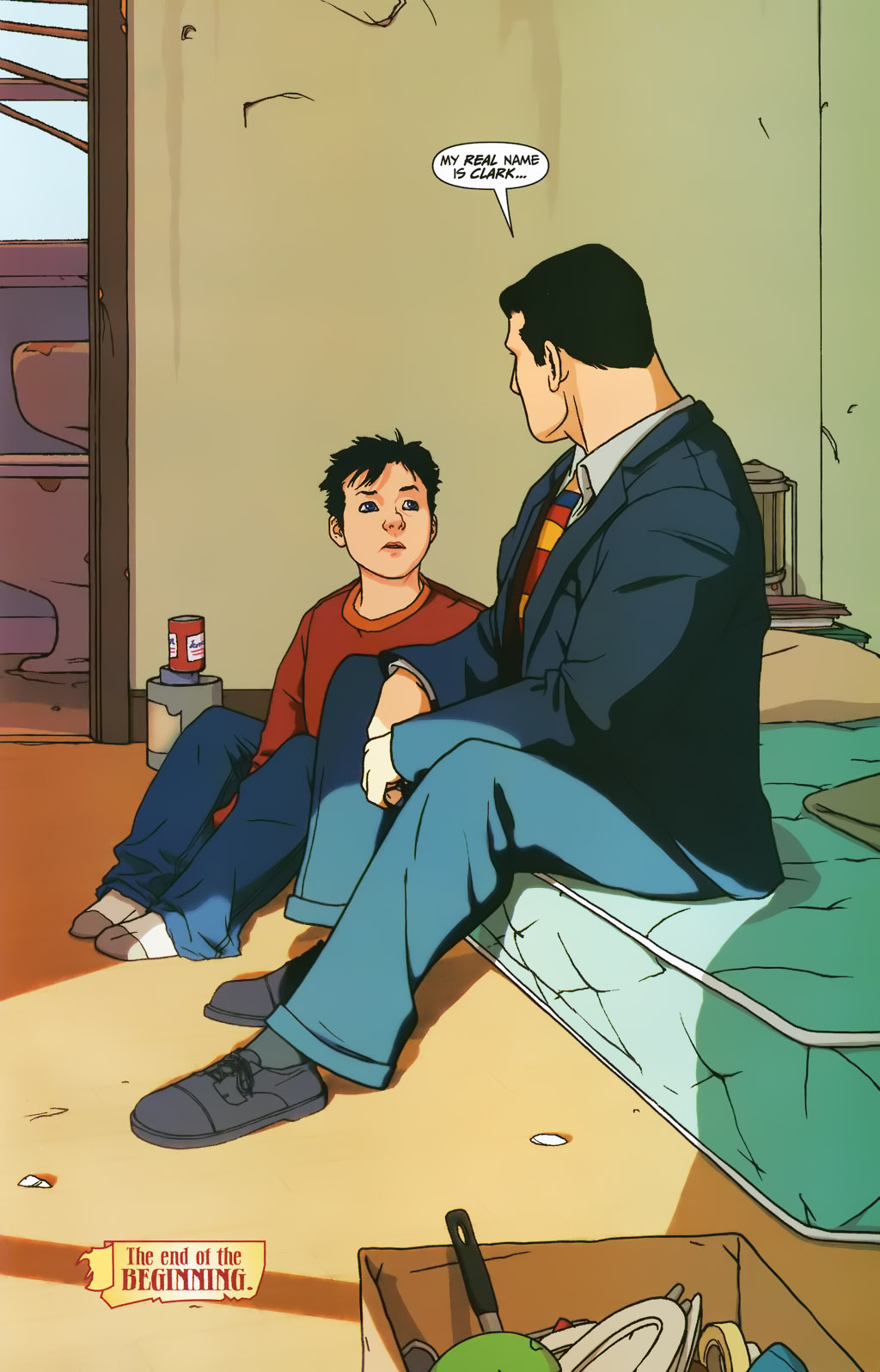 Superman Shares His Secret Identity With Billy Batson (First Thunder ...