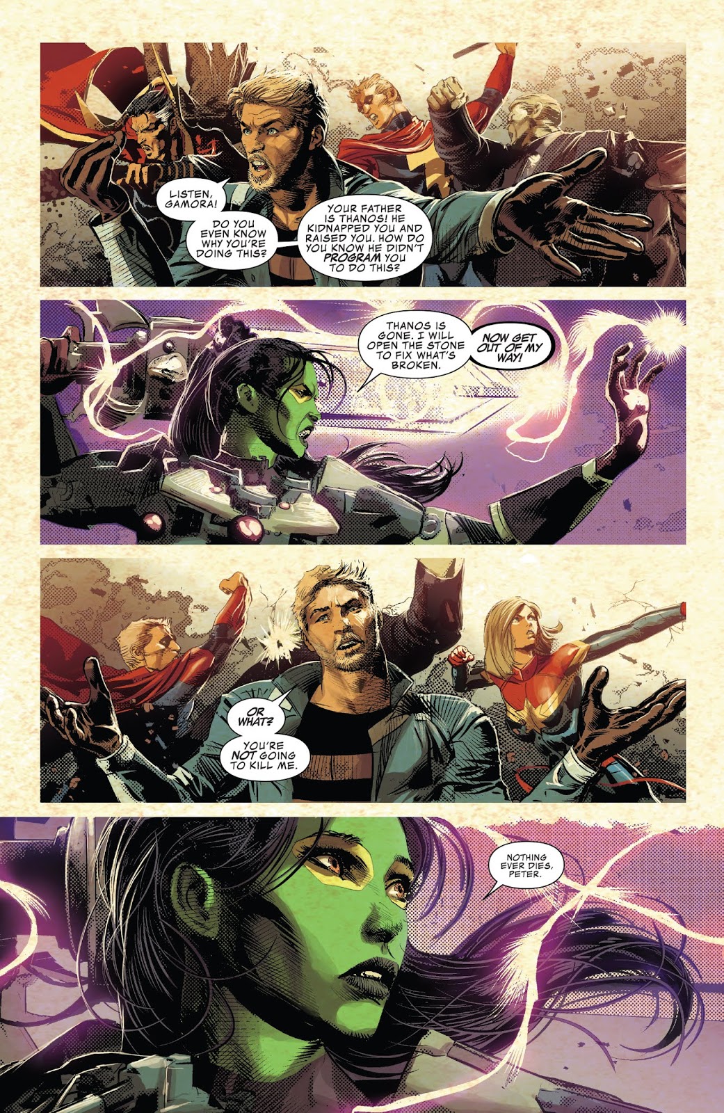 Gamora Kills Star-Lord – Comicnewbies