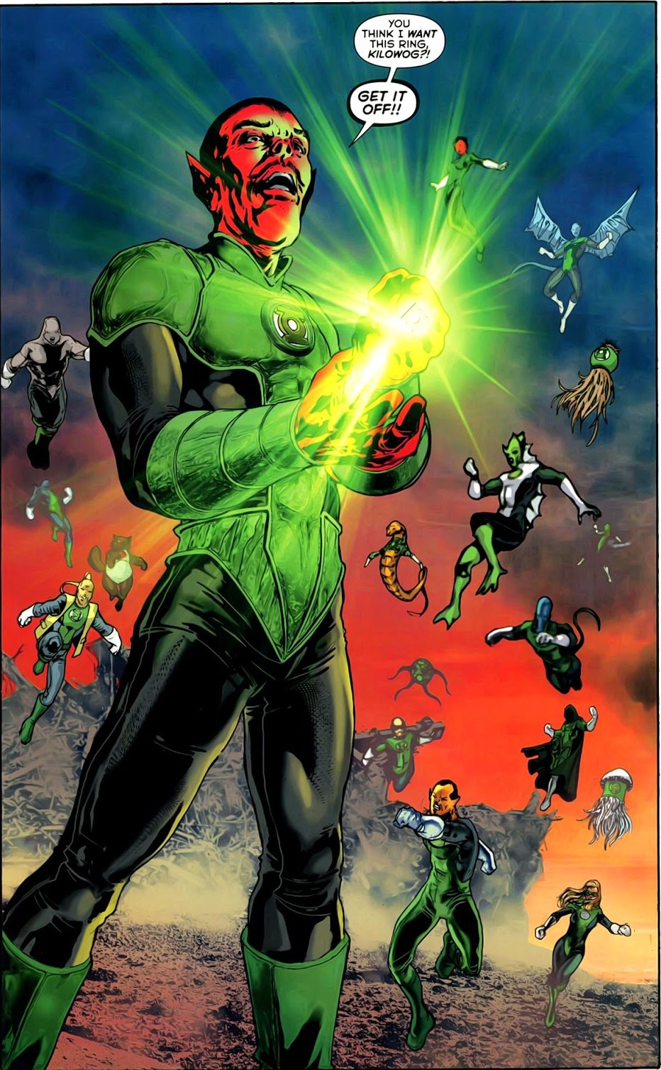Green Lantern Sinestro (War of the Green Lanterns Aftermath #1 ...
