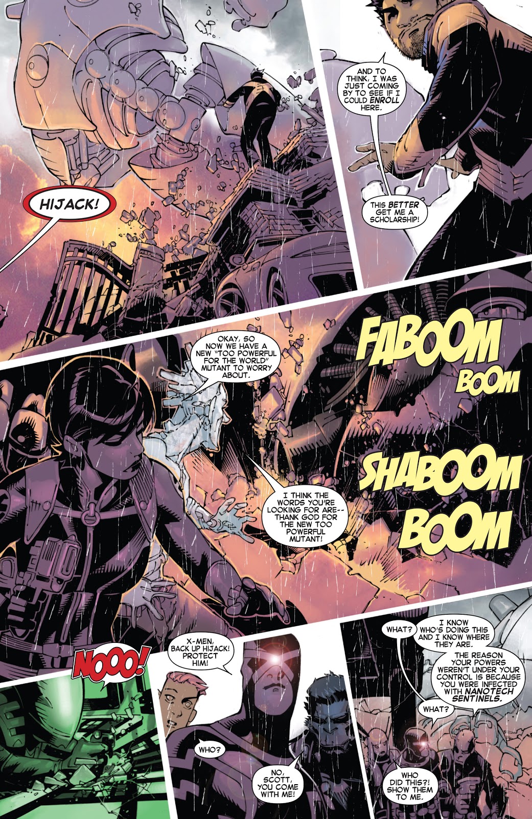 Hijack Saves The X-Men – Comicnewbies