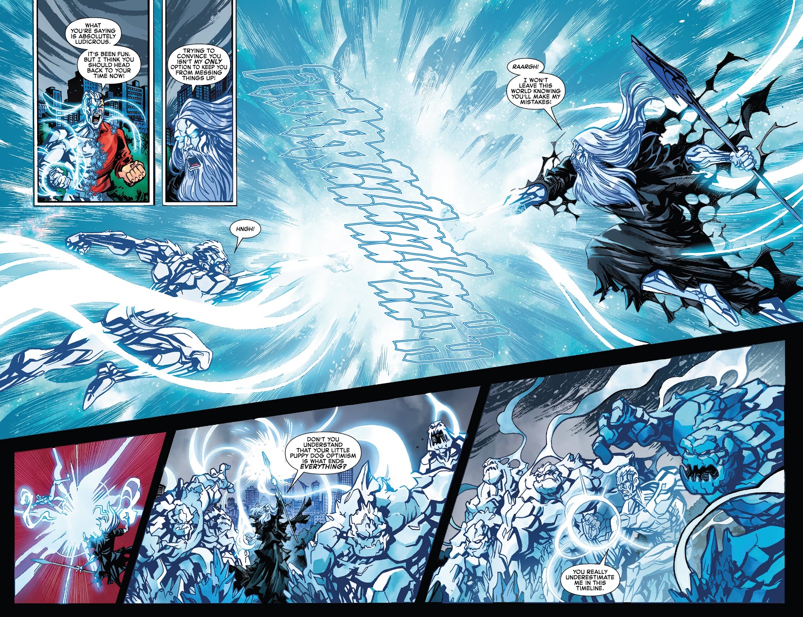 Iceman VS Ice Master – Comicnewbies