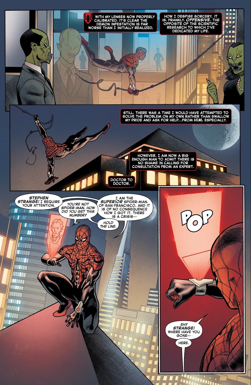 Doctor Strange Attacks Superior Spider-Man – Comicnewbies