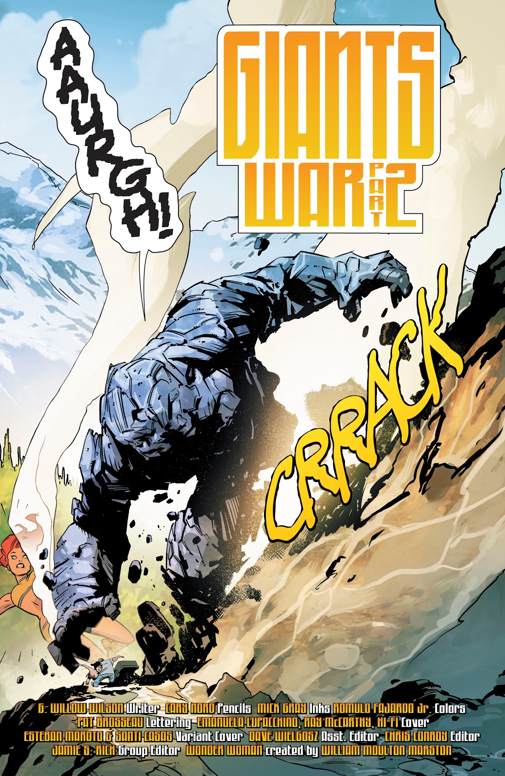Wonder Woman And Giganta VS A Titan – Comicnewbies