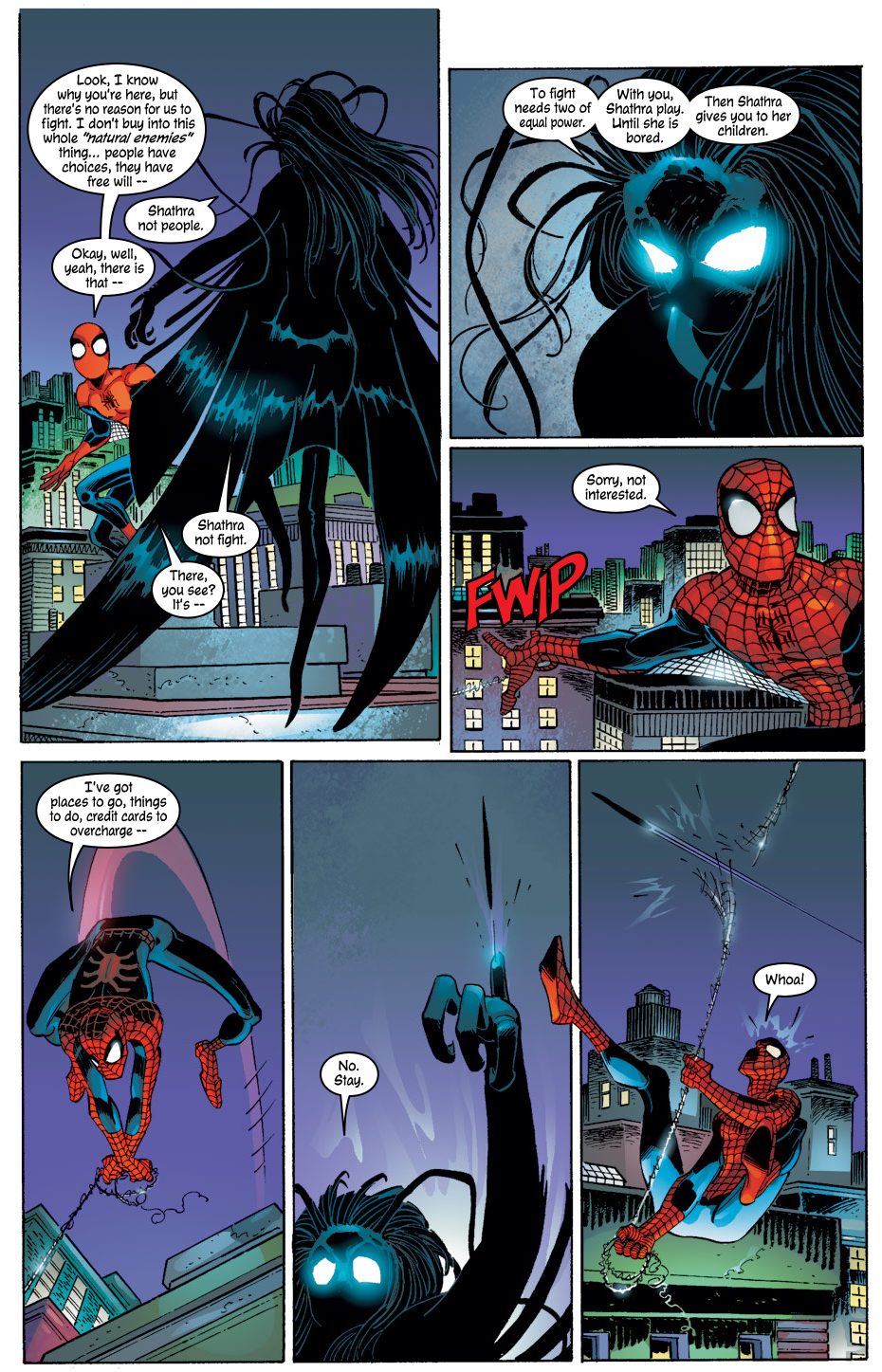 Shathra Hunts Spider-Man – Comicnewbies