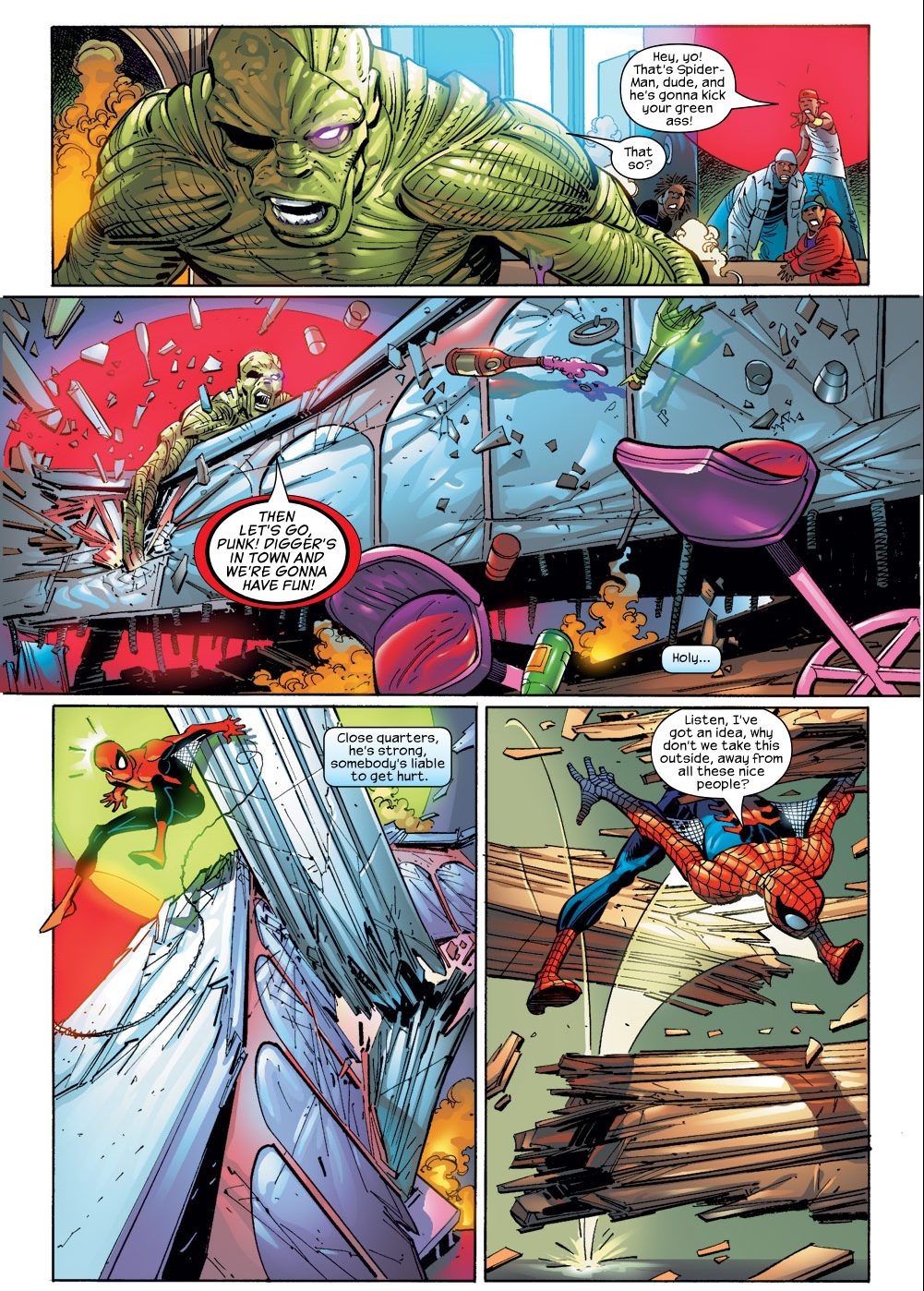 Digger VS Spider-Man – Comicnewbies