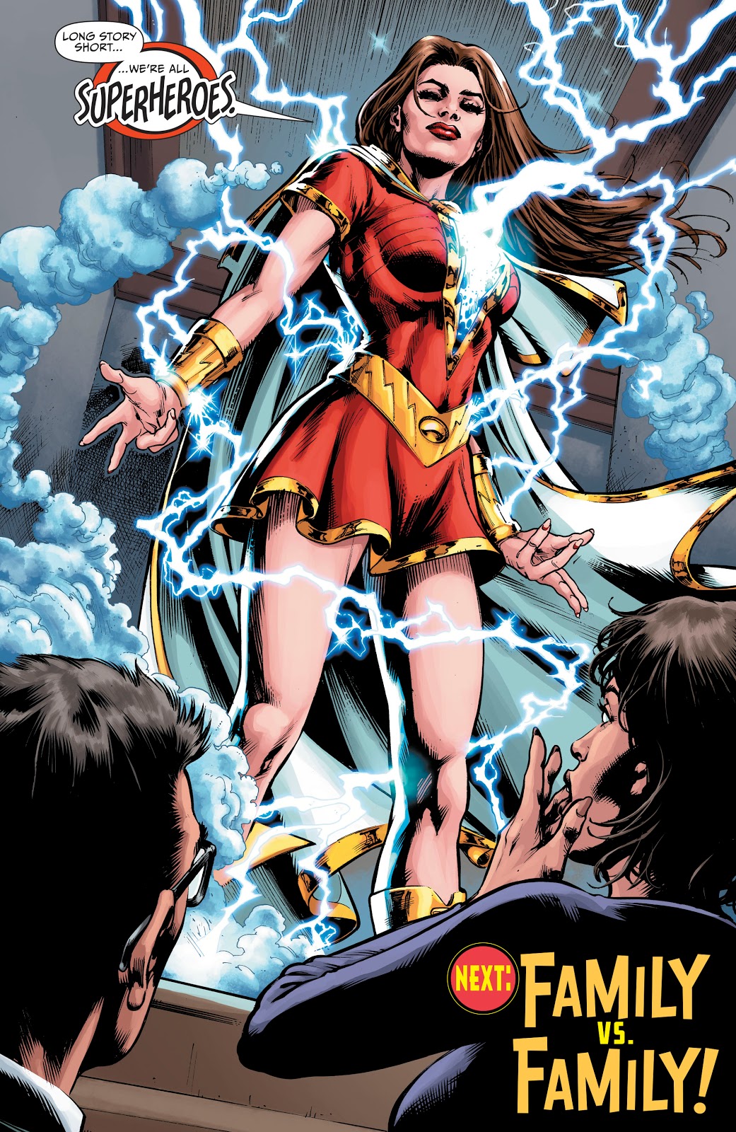 Lady Shazam Reveals Her Identity To Her Parents – Comicnewbies