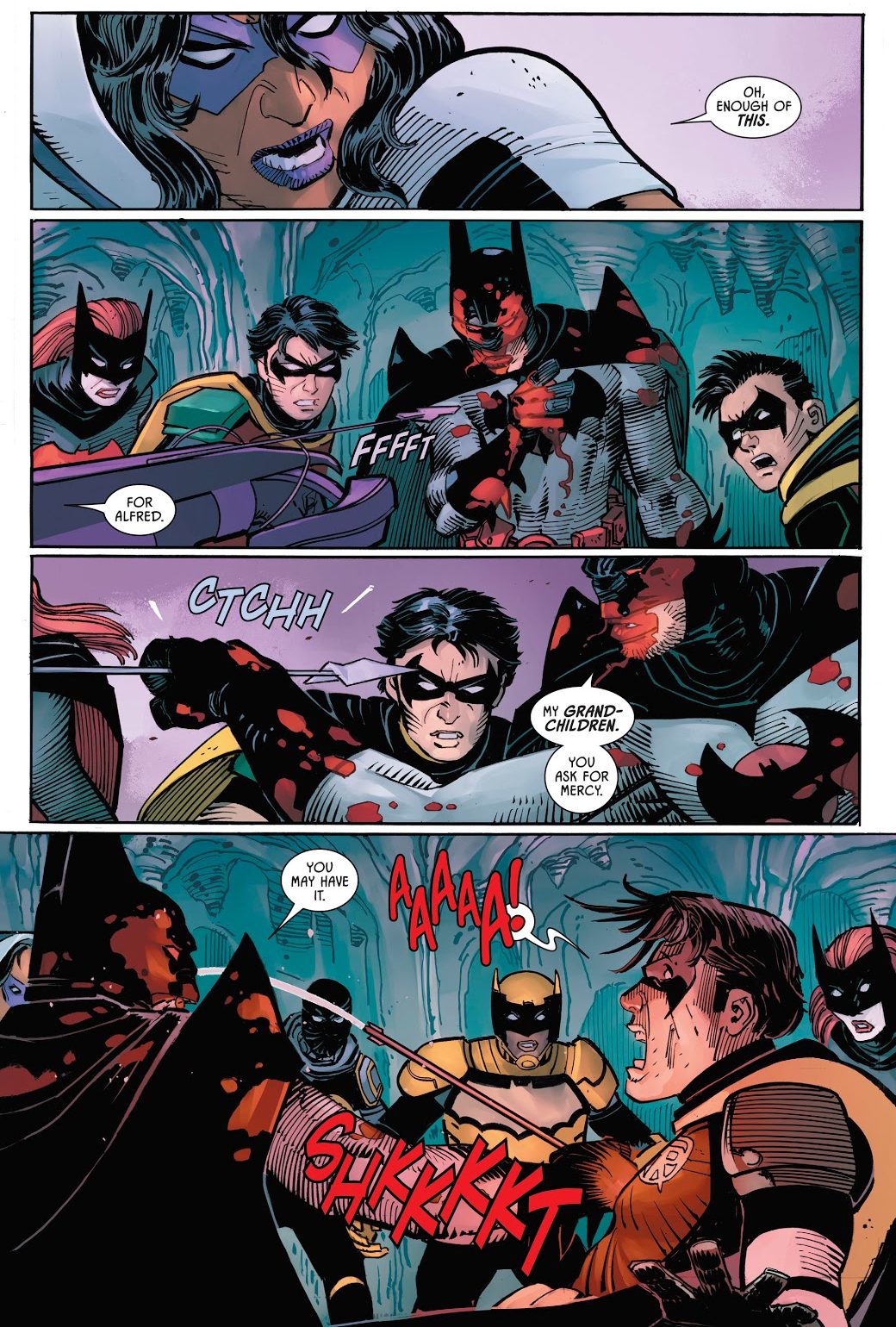 Flashpoint Batman VS The Bat Family – Comicnewbies