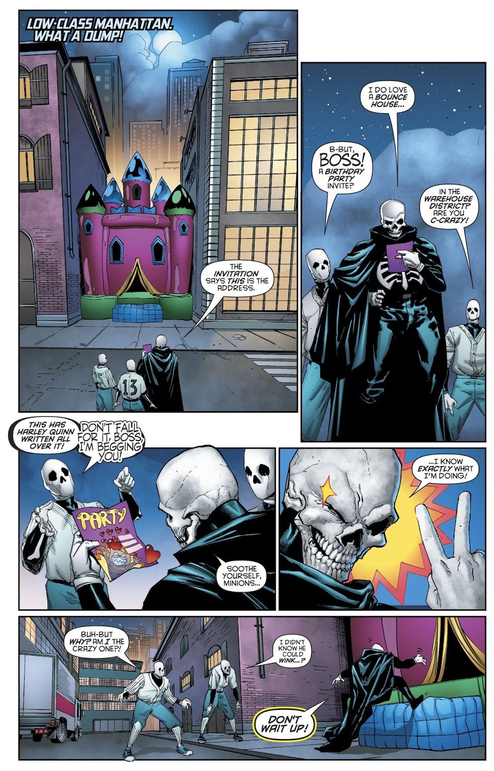 Harley Quinn Tries To Kill Lord Death Man – Comicnewbies