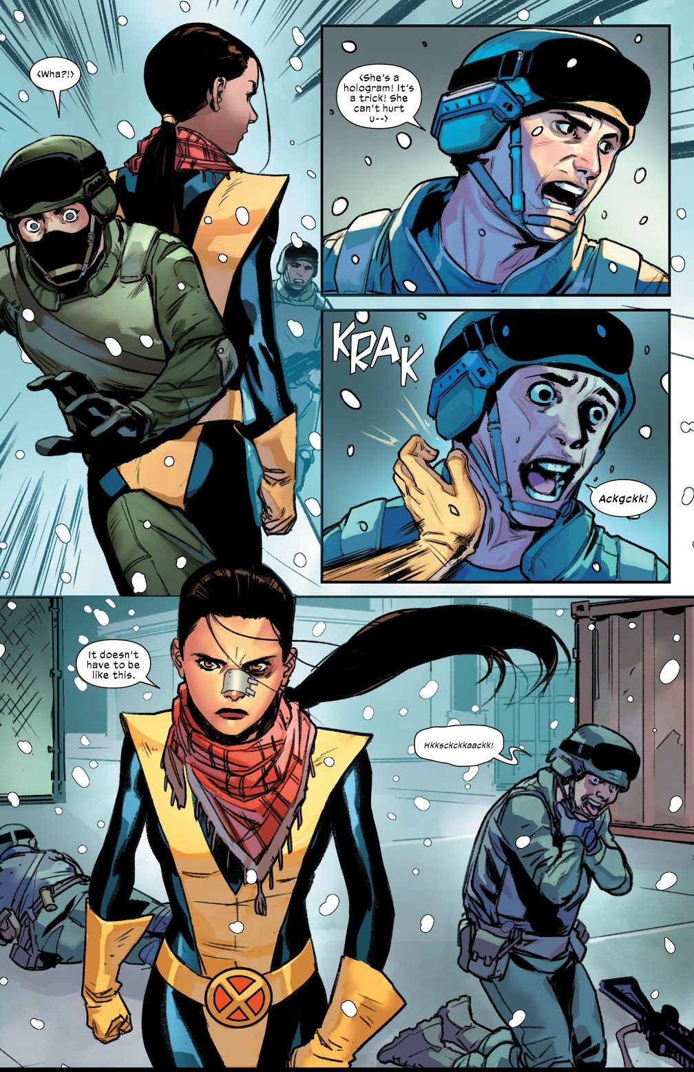 Kitty Pryde VS Russians (Marauders Vol. 1 #1) – Comicnewbies