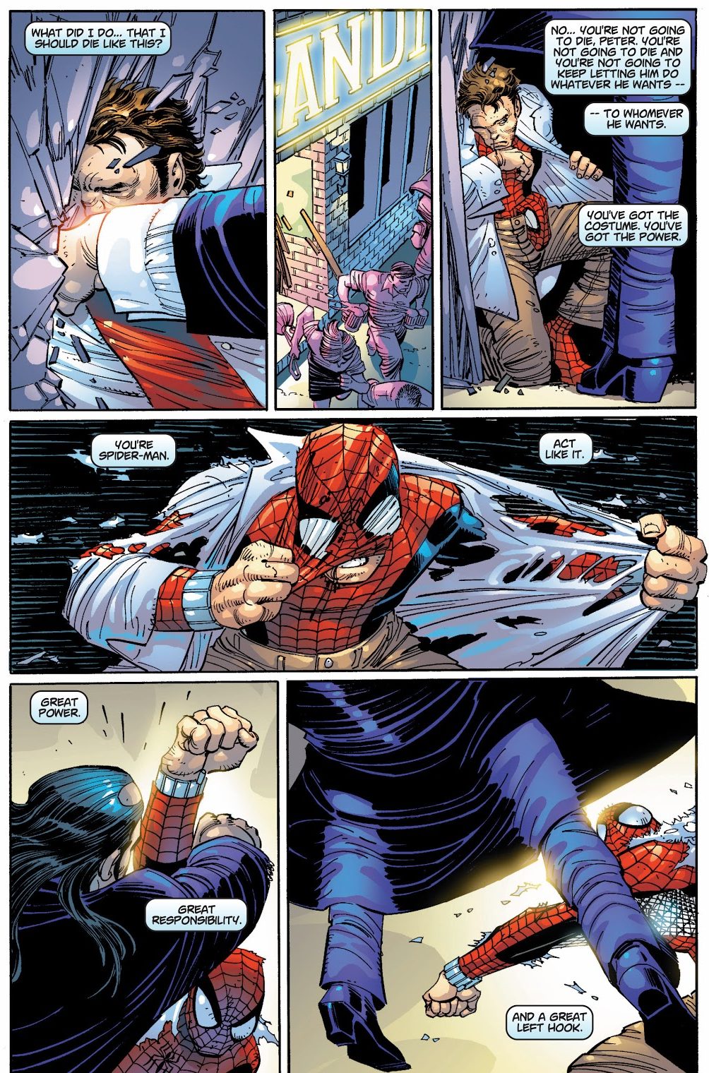 Morlun Nearly Kills Spider-Man – Comicnewbies