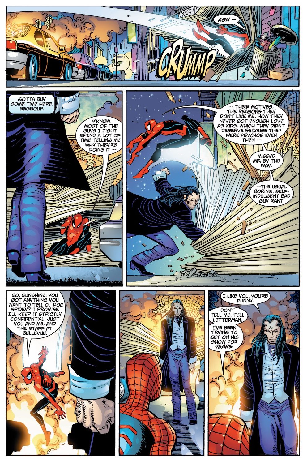 Spider-Man’s First Fight With Morlun – Comicnewbies