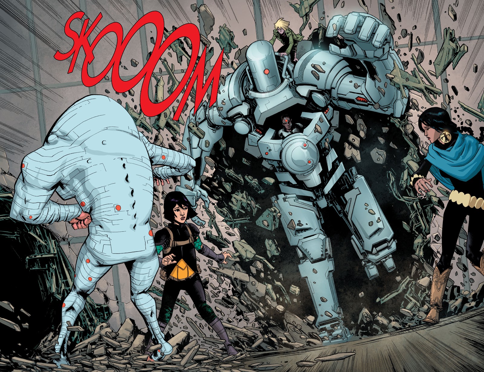 Cyborg’s Robot Named Rover (Earth 1) – Comicnewbies