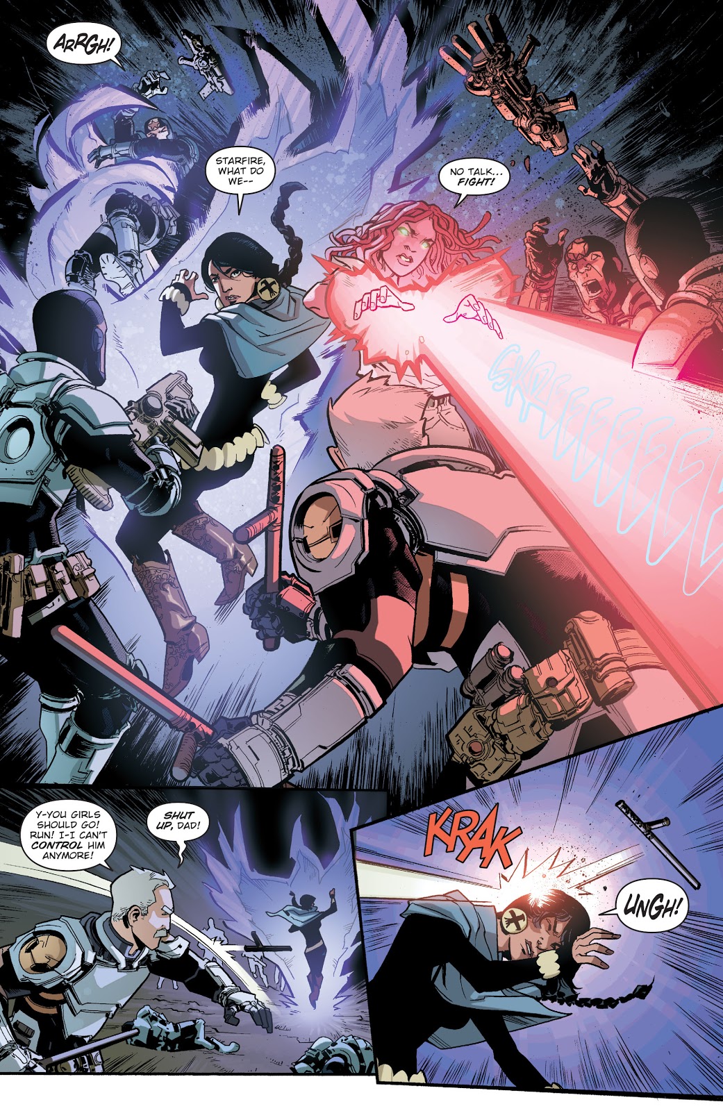 Raven Traps Jericho Inside Her Mind (Earth 1) – Comicnewbies