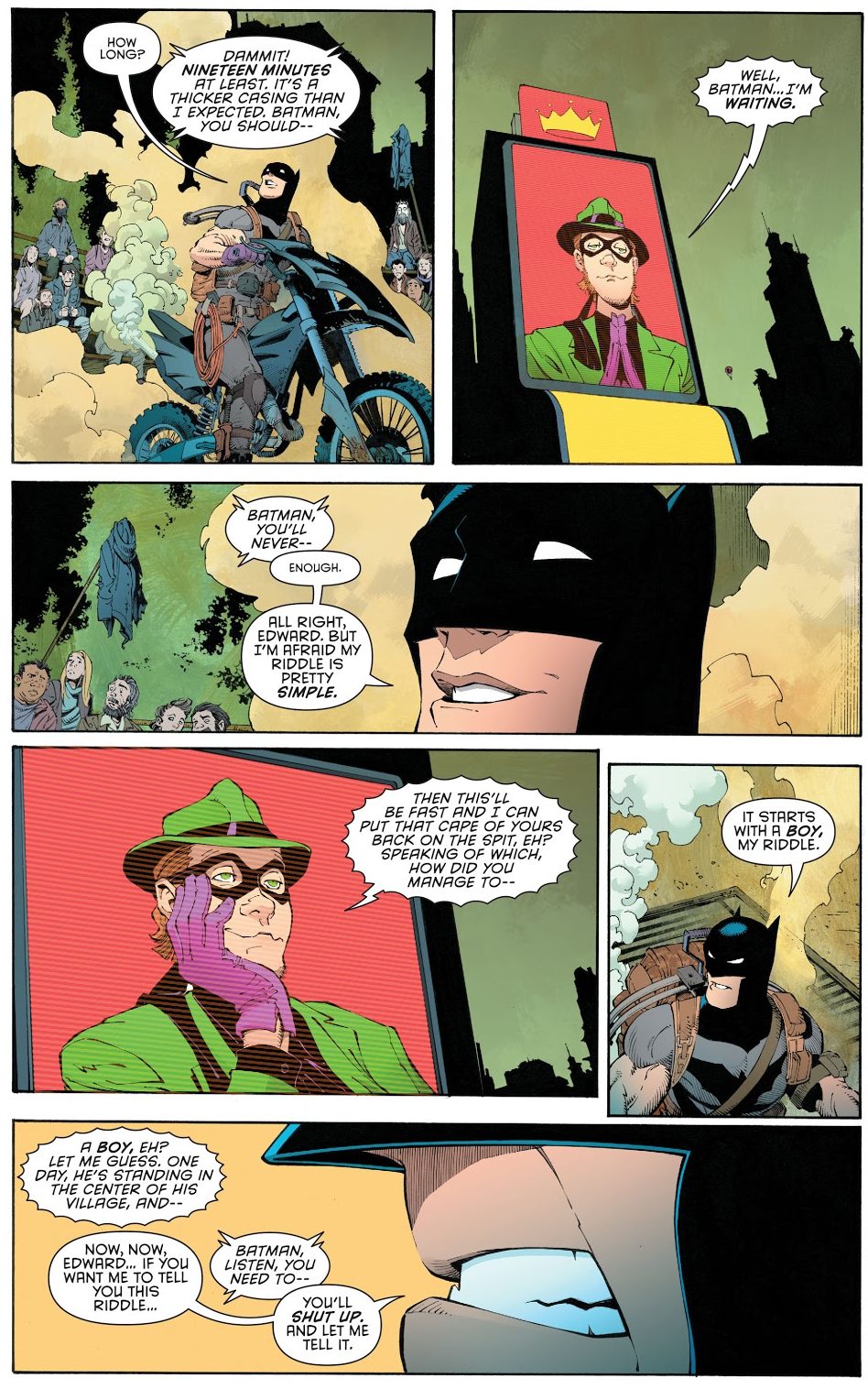 Batman Challenges The Riddle With A Riddle (Zero Year) – Comicnewbies