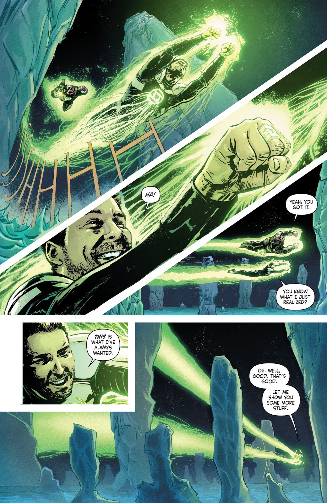 Green Lantern Kilowog Trains Hal Jordan (Earth 1) – Comicnewbies