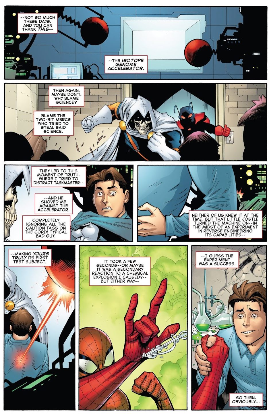 Spider-Man And Peter Parker Are Split Into Two – Comicnewbies