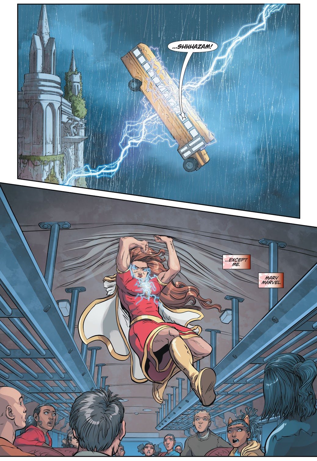 Mary Marvel VS Zombie Wonder Woman – Comicnewbies