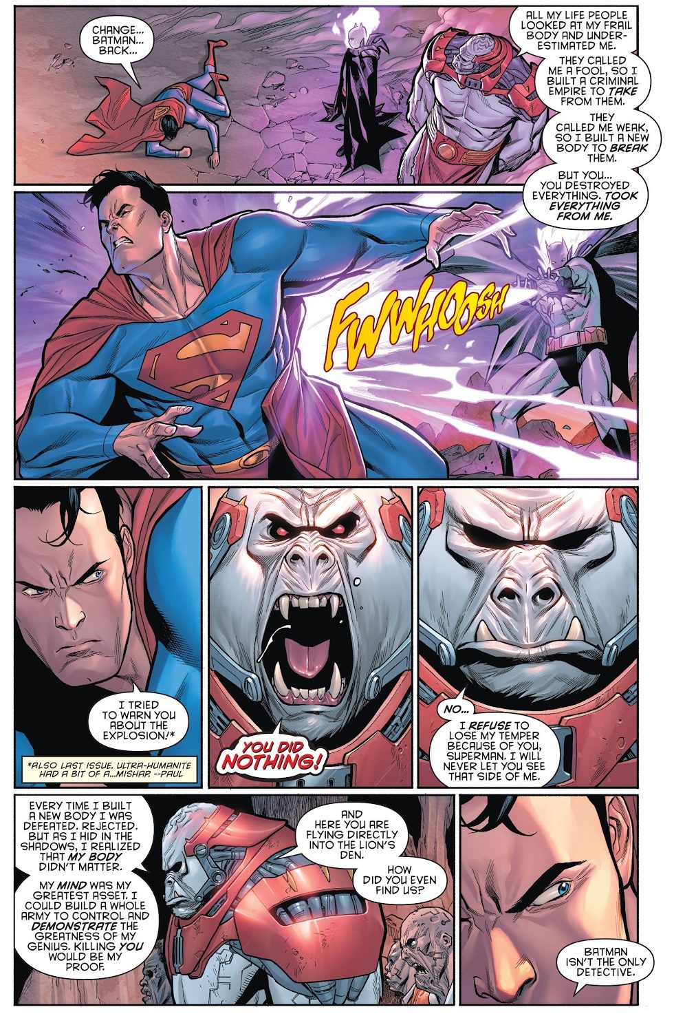 Ultra-Humanite Uses Batman To Fight Superman – Comicnewbies