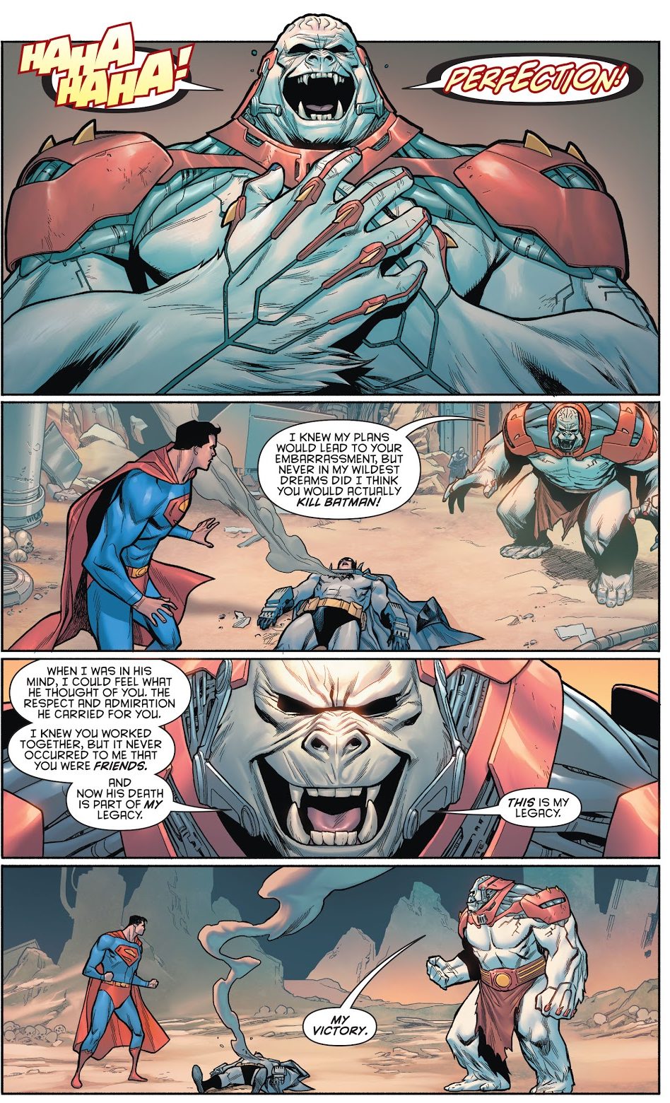 Ultra-Humanite Uses Batman To Fight Superman – Comicnewbies