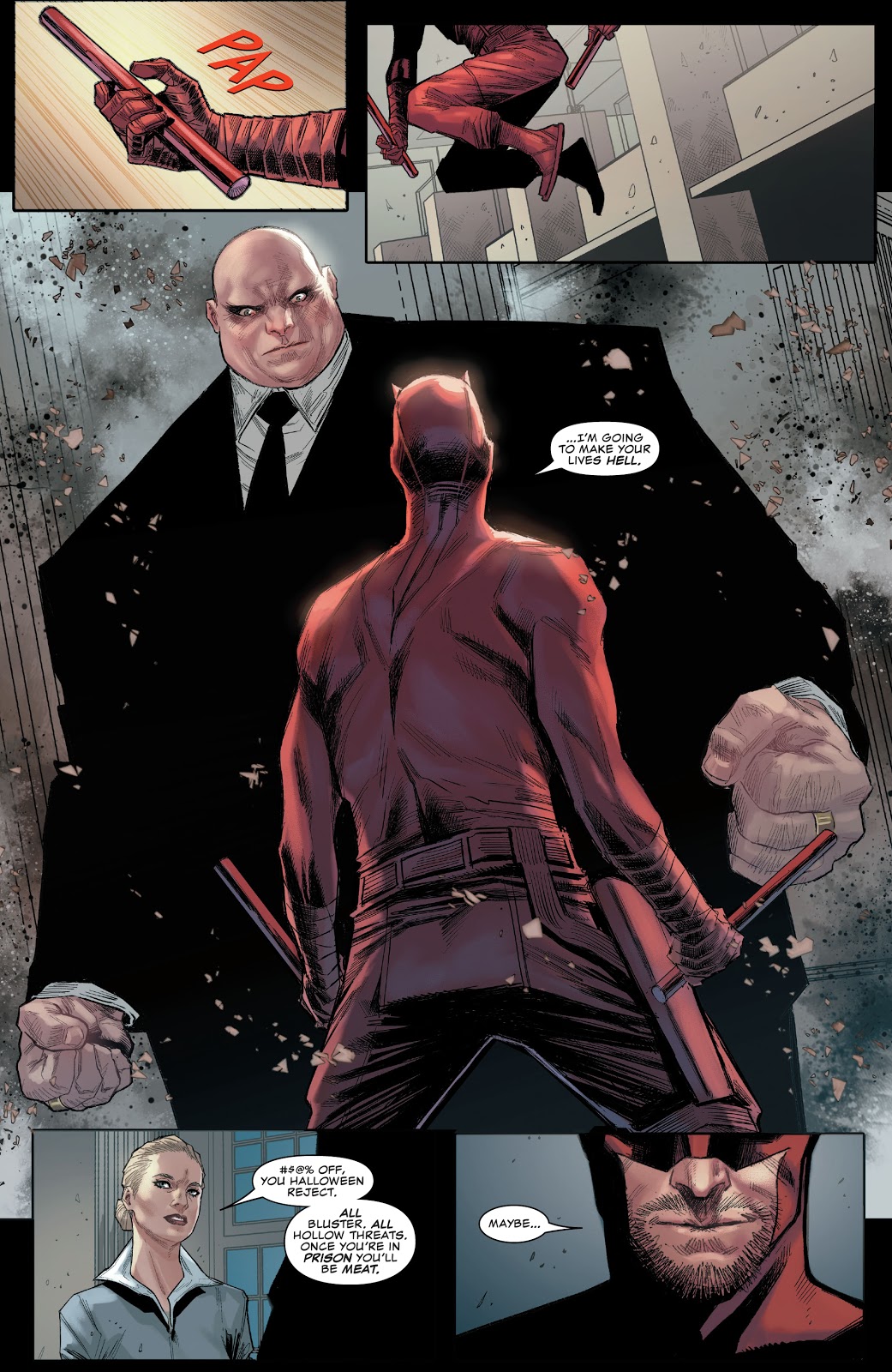 Daredevil Gives Spider-Man A Hug – Comicnewbies