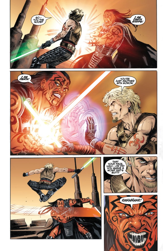 Cade Skywalker VS Darth Stryfe – Comicnewbies