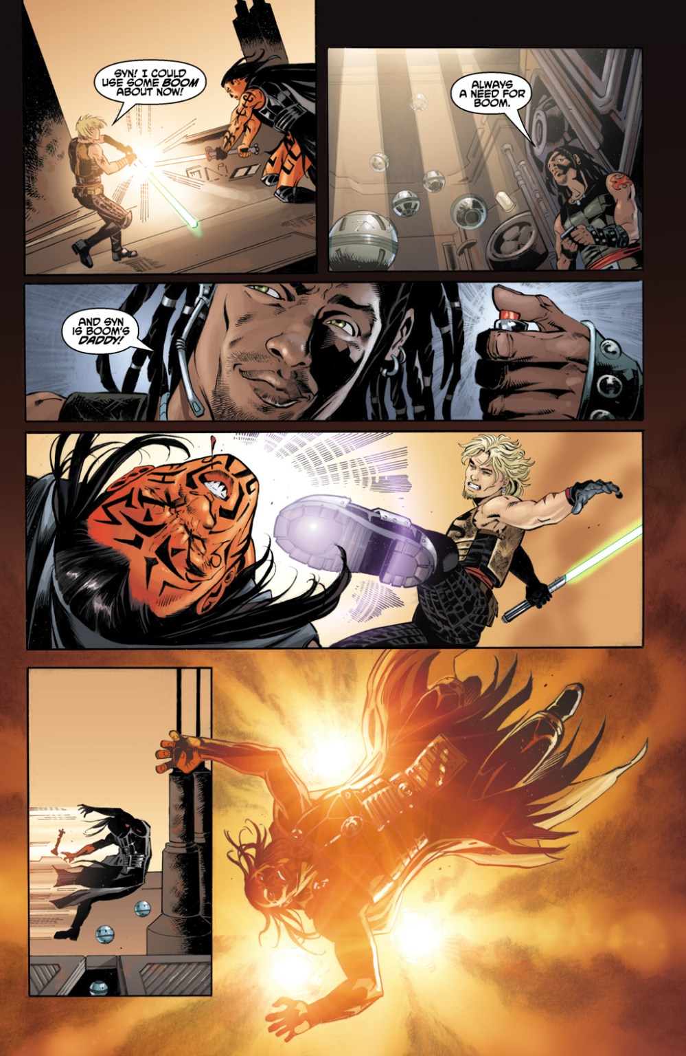 Cade Skywalker VS Darth Stryfe – Comicnewbies