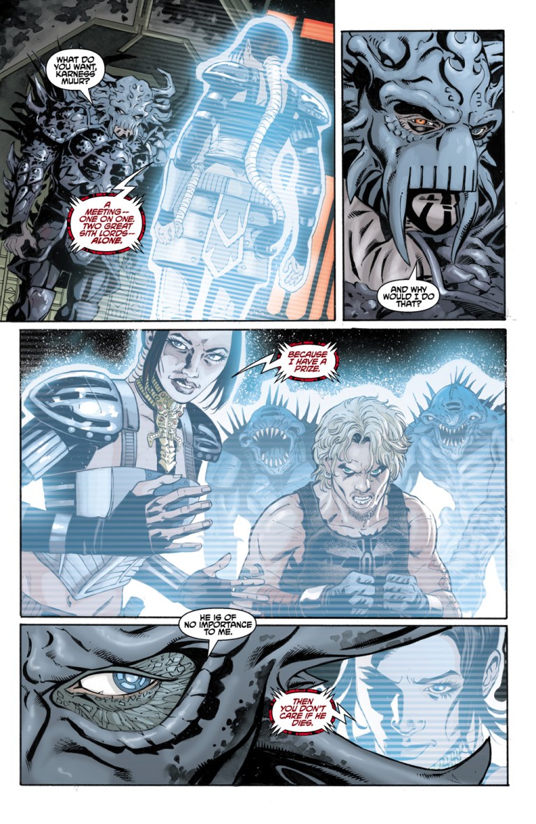 Darth Krayt Meets Karness Muur – Comicnewbies