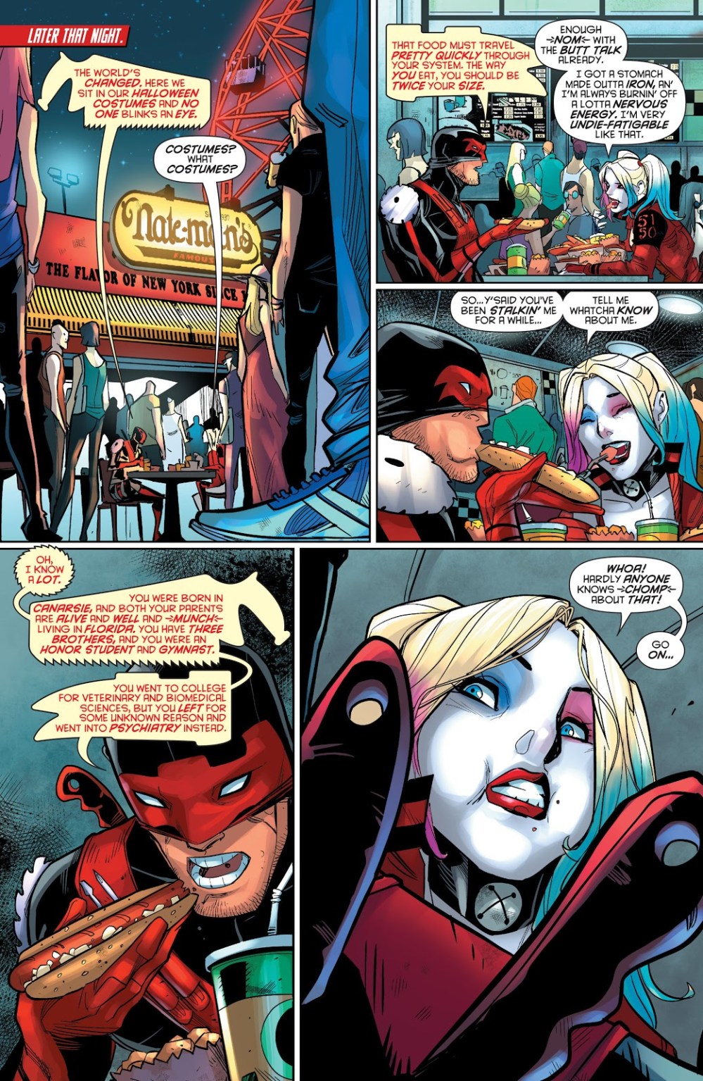 Harley Quinn And Red Tool Goes On A Date – Comicnewbies