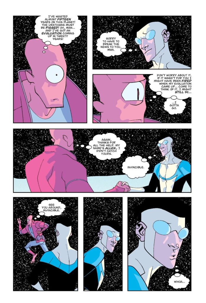 How Invincible Defeated Allen The Alien – Comicnewbies