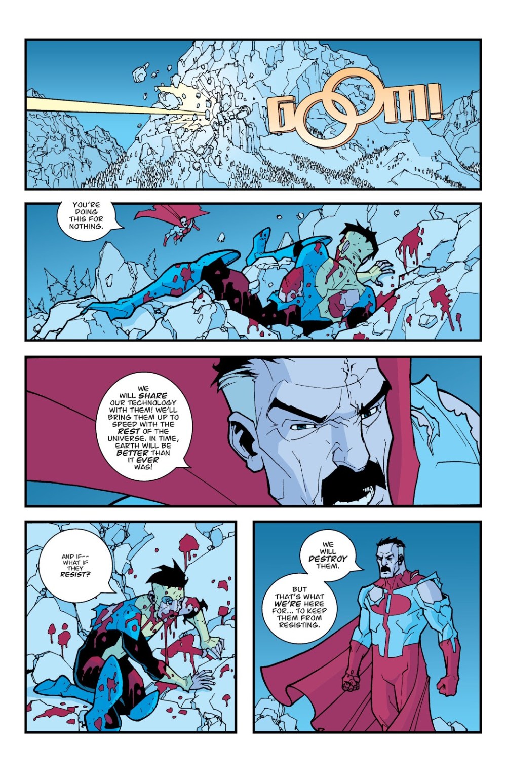Invincible Rejects His Viltrumite Heritage – Comicnewbies