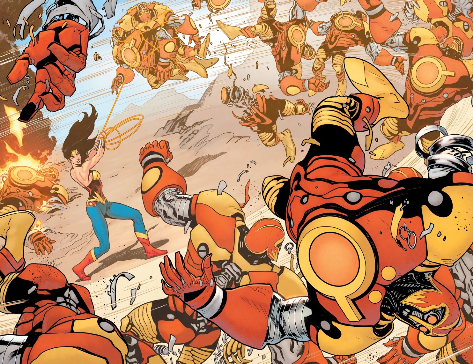 Wonder Woman VS ARES Mark 1 (Earth One) – Comicnewbies