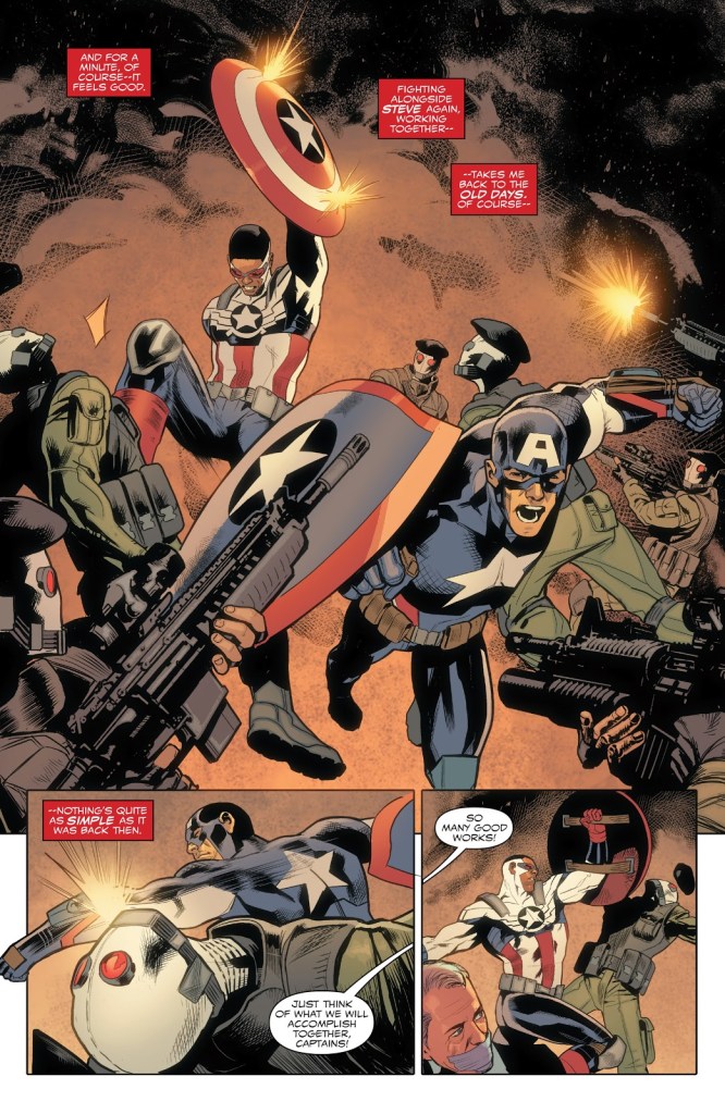 Captain America Sam Wilson Misses His Shield Throw – Comicnewbies
