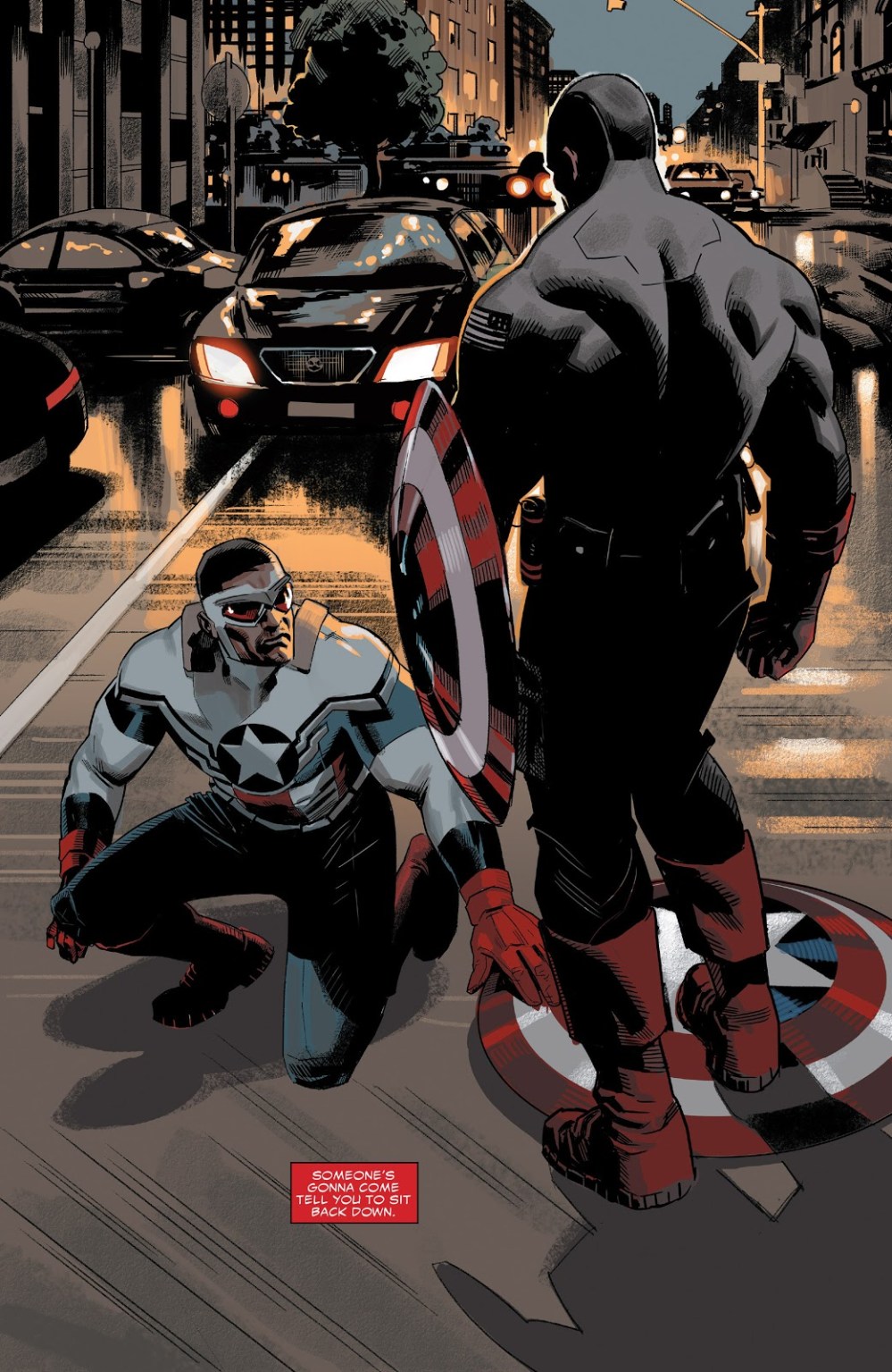 Captain America Sam Wilson VS U.S. Agent – Comicnewbies