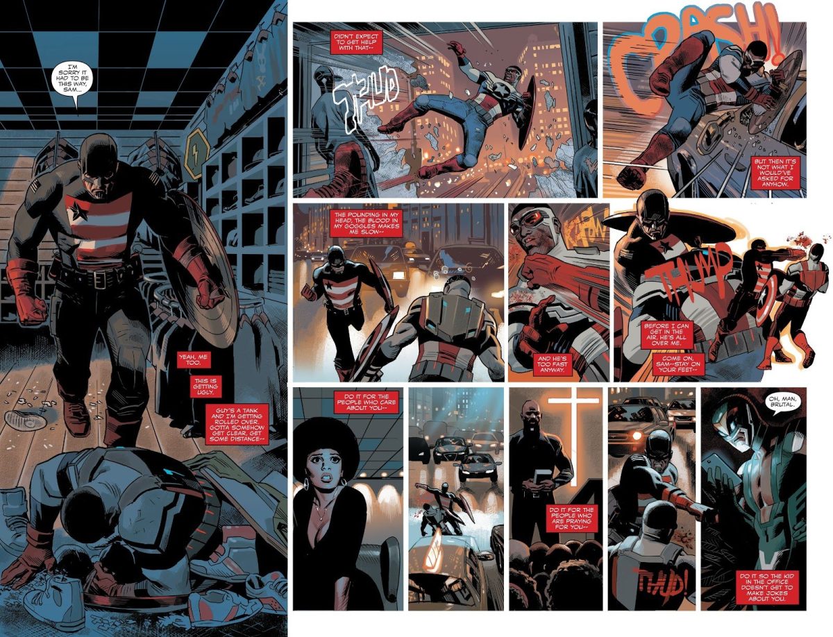 Captain America Sam Wilson VS U.S. Agent – Comicnewbies
