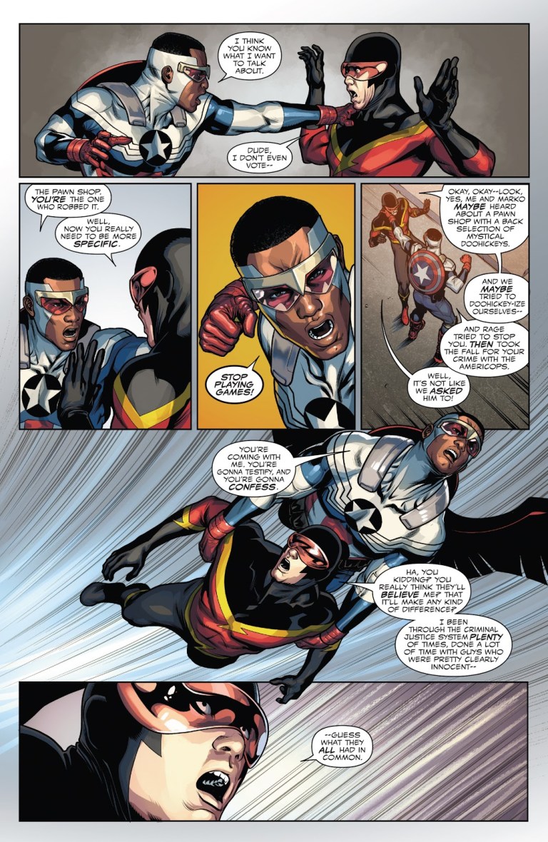 How Captain America Sam Wilson Caught A Speedster – Comicnewbies