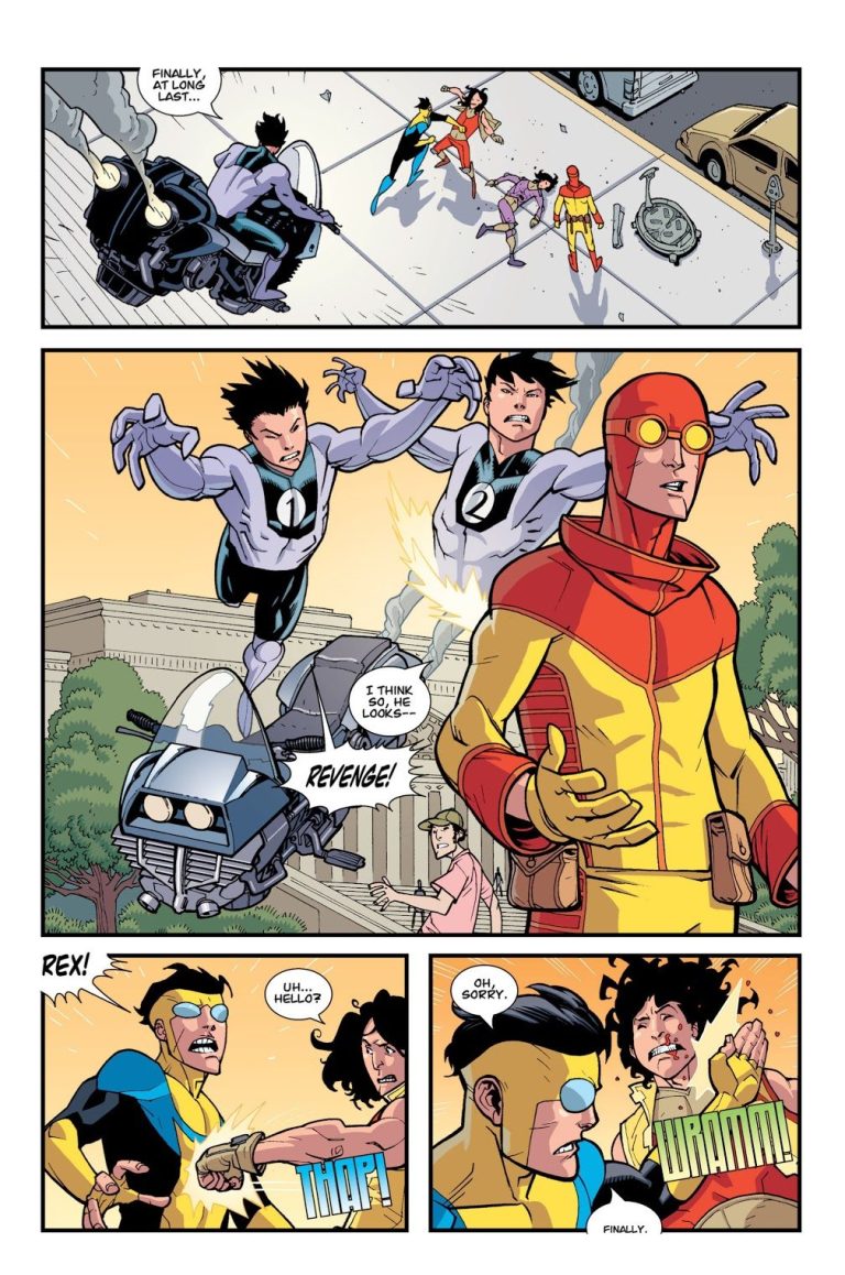 Invincible And Rex Splode VS Multi-Paul – Comicnewbies