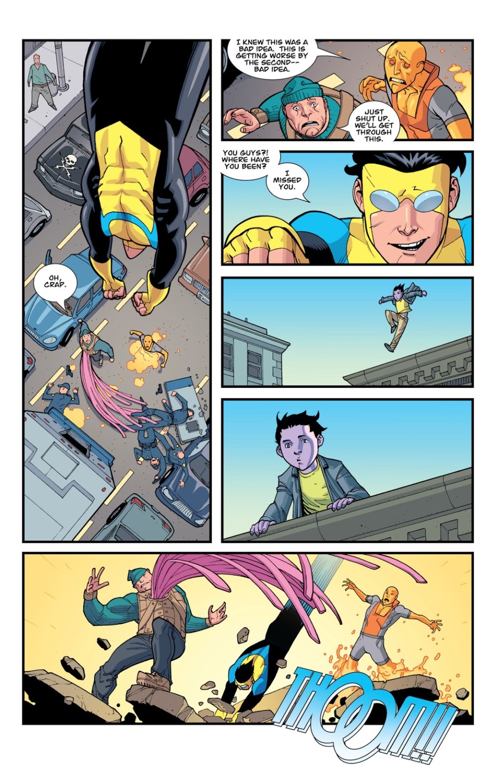 Invincible VS Tether Tyrant And Magmaniac – Comicnewbies